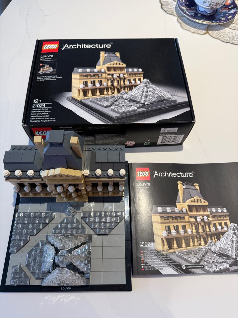 LEGO Architecture Louvre 21024 - Complete Set, Hobbies & Toys, Toys ...