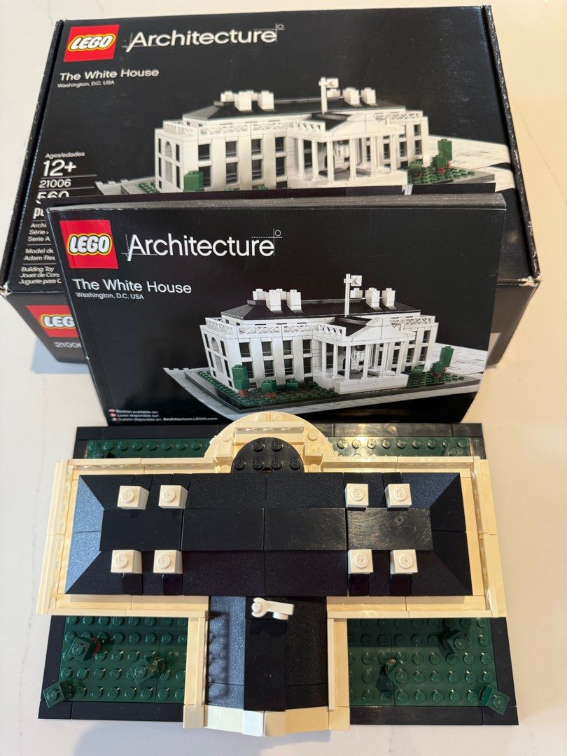 LEGO Architecture The White House 21006, Hobbies & Toys, Toys & Games ...