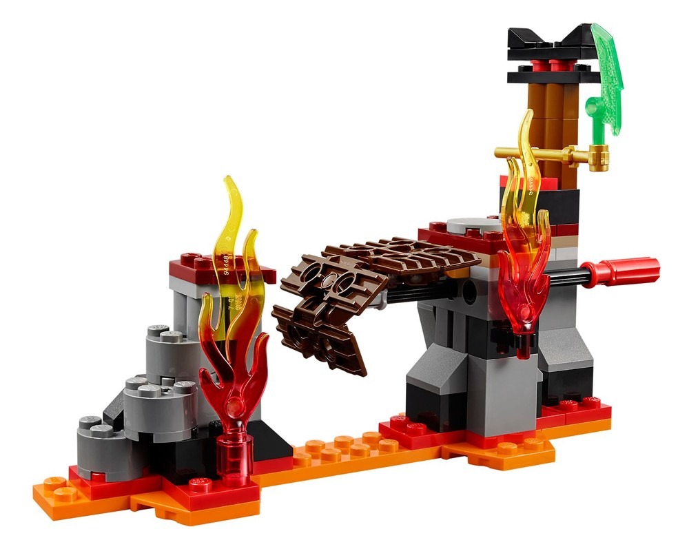LEGO Ninjago 70753 Lava Falls from 2015, Hobbies & Toys, Toys & Games ...