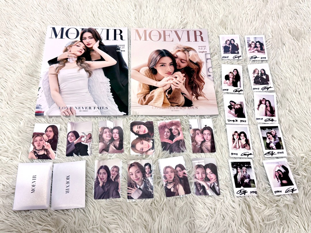 LingOrm MOEVIR Magazine (Cover A&B - Package C), Hobbies & Toys ...