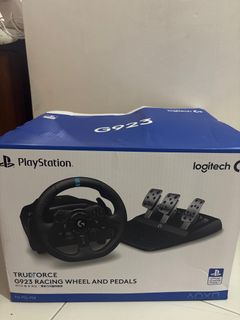 Logitech G923 Trueforce Racing Wheel - PS5/PS4/PC, Video Gaming, Gaming ...