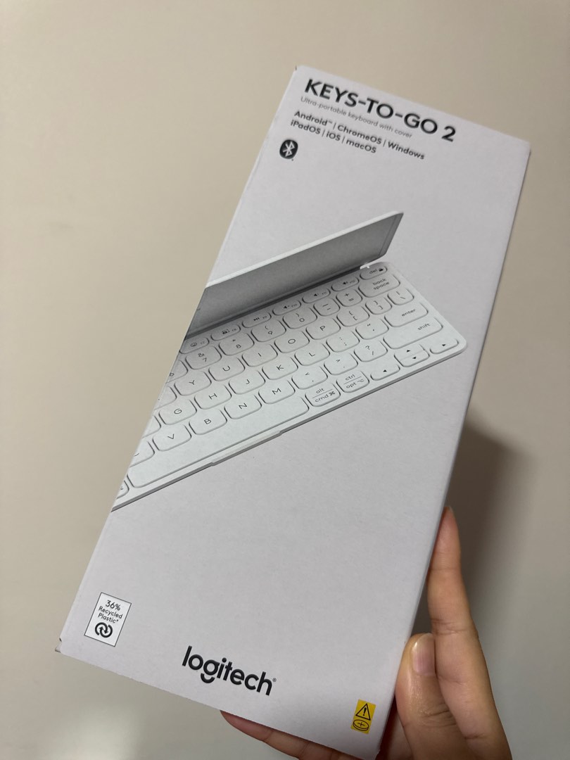 Logitech KEYS-TO-GO 2 Ultra-portable Keyboard (Universal), Computers ...