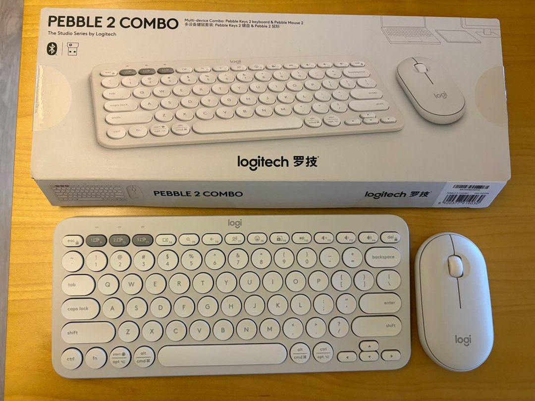 Logitech Pebble 2 Combo - White, Computers & Tech, Parts & Accessories ...
