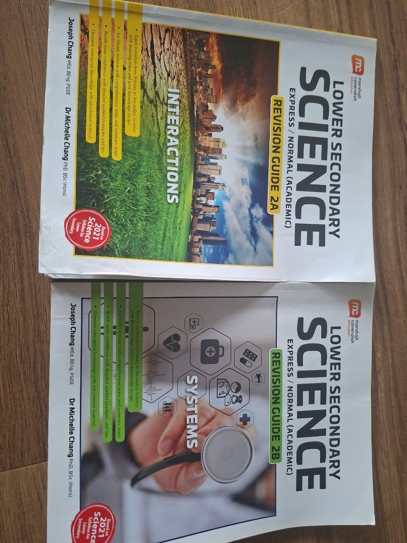 Lower Secondary Science Revision Guide 2A & 2B, Hobbies & Toys, Books ...
