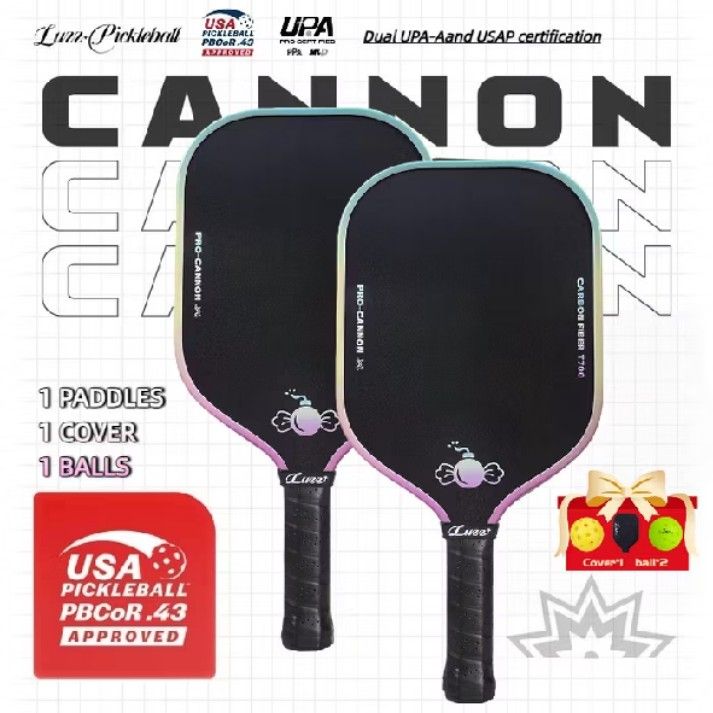 Luvr Cannon Pro Pickleball Paddle Set, Sports Equipment, Sports & Games ...