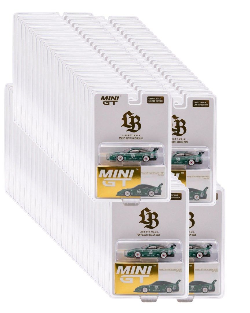 MINI GT Nissan LB-Super Silhouette 180SX | 2026 Tokyo Autosalon Japan ...