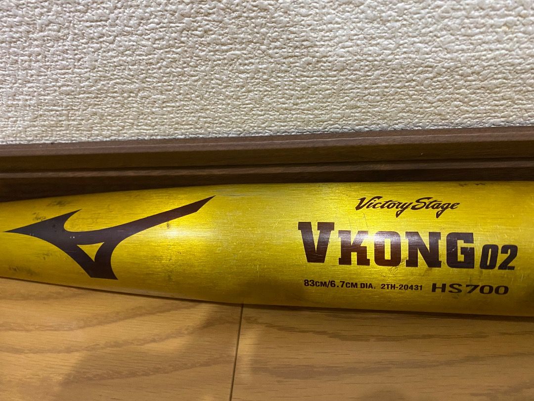 Mizuno Vkong 02 Baseball Bat, Sports Equipment, Sports & Games, Racket ...