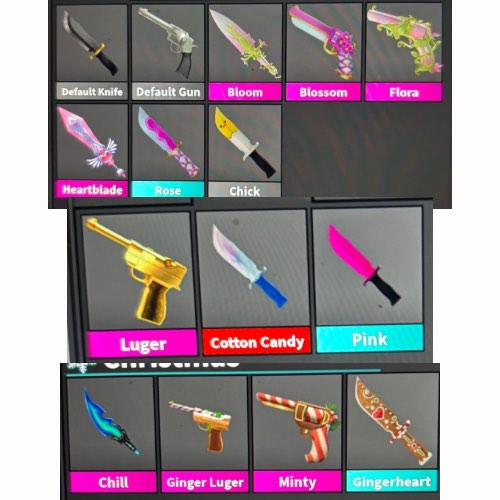 MM2 Murder Mystery 2 for Adopt Me Cross Trade ROBLOX, Video Gaming ...