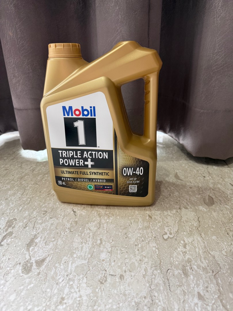 Mobil 1 gold triple action power+, Car Accessories, Accessories on ...
