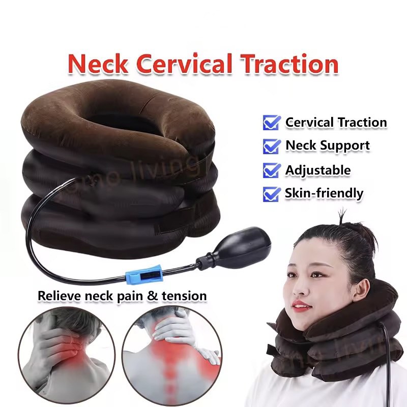 Neck Cervical Traction Device - Relieve Neck Pain, Health & Nutrition ...