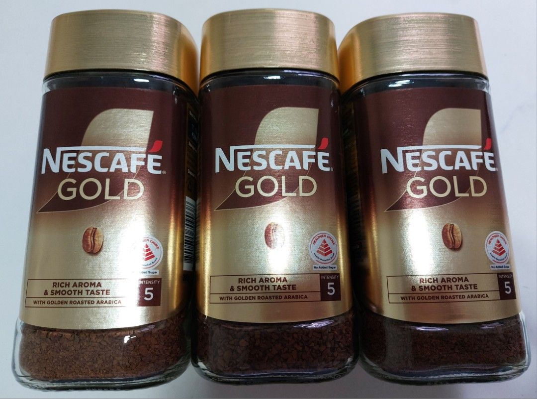 Nescafe Gold Instant Coffee - 200g, Food & Drinks, Beverages on Carousell