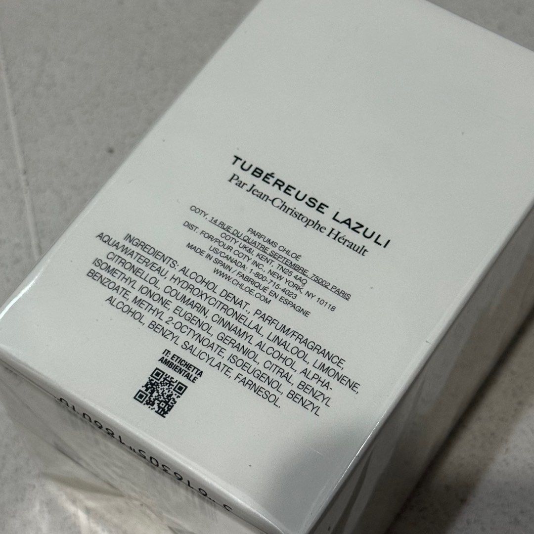 New! Chloe 50ml Atelier des Fleurs Tubereuse Lazuli Eau de - Authentic ...