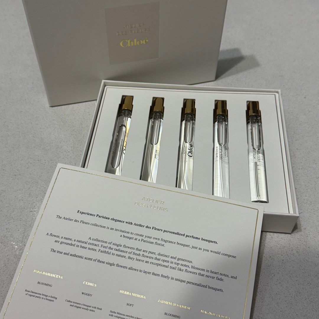 New! Chloe Atelier des Fleurs Travel Exclusive Set- authentic, Beauty ...