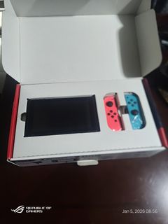 Nintendo Switch OLED - Scarlet & Violet Edition, Video Gaming, Video ...