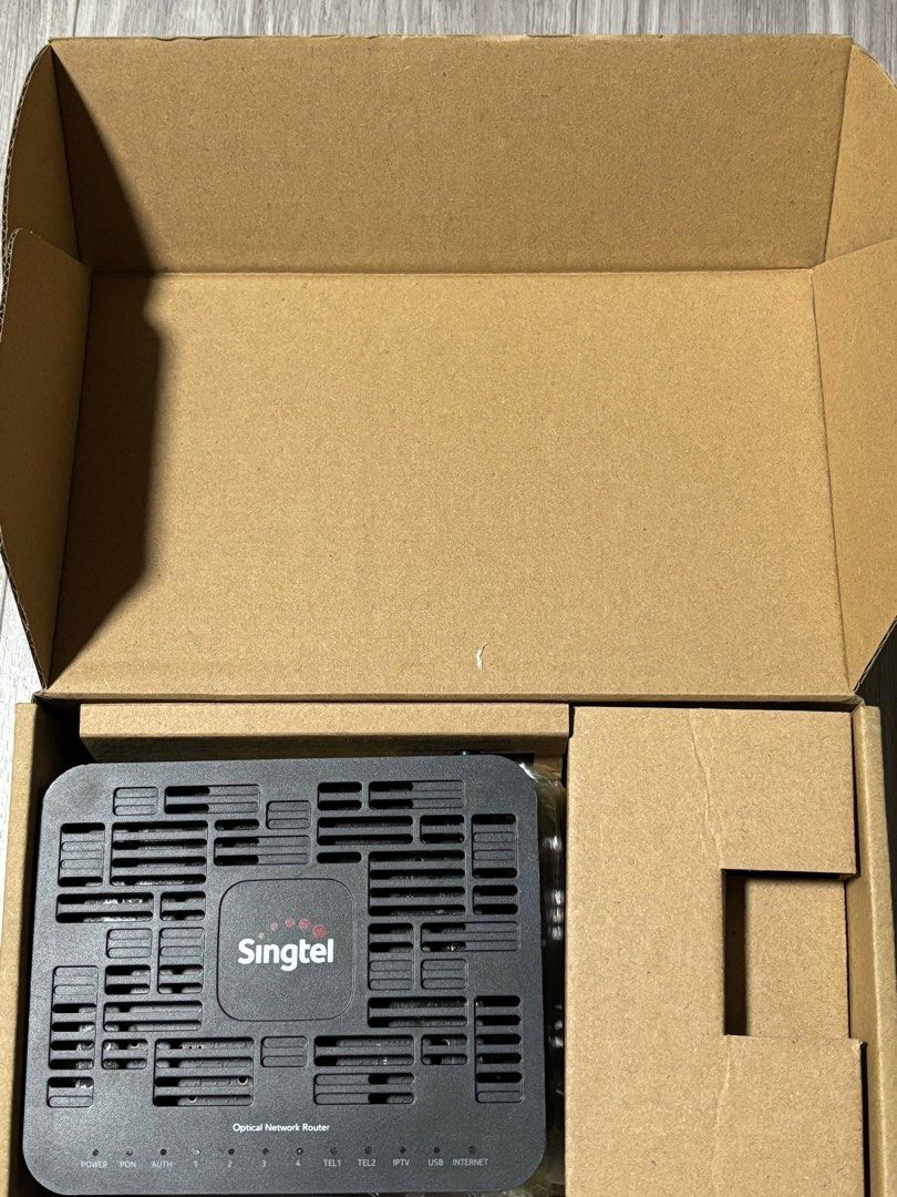 Nokia Singtel Optical Network Router G-240G-E, Computers & Tech, Parts ...