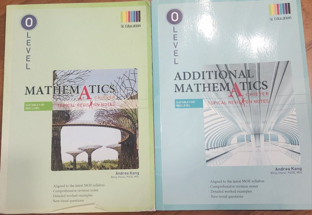 O Level Mathematics & Additional Mathematics Revision Notes, Hobbies ...