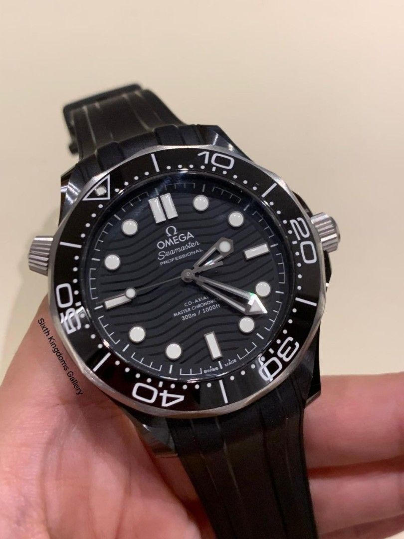 Omega Seamaster Diver 300m Co-Axial Master Chronometer 43.5mm 210.92.44 ...