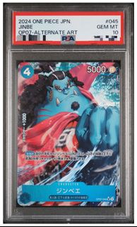 [Sequential PSA10] One Piece Jinbe Gift Collection ENG and JP, Hobbies ...