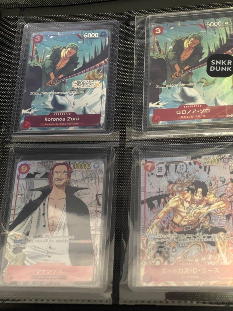 One Piece Card Game - Roronoa Zoro Treasure Cup & Championship JP ...