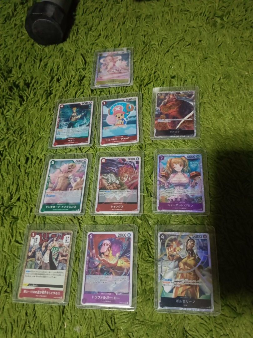 One Piece Card Game - Various Cards, Hobbies & Toys, Toys & Games on ...
