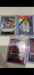 One Piece Card Game 8 Pack Battle Rainbow Luffy Leader, Hobbies & Toys ...