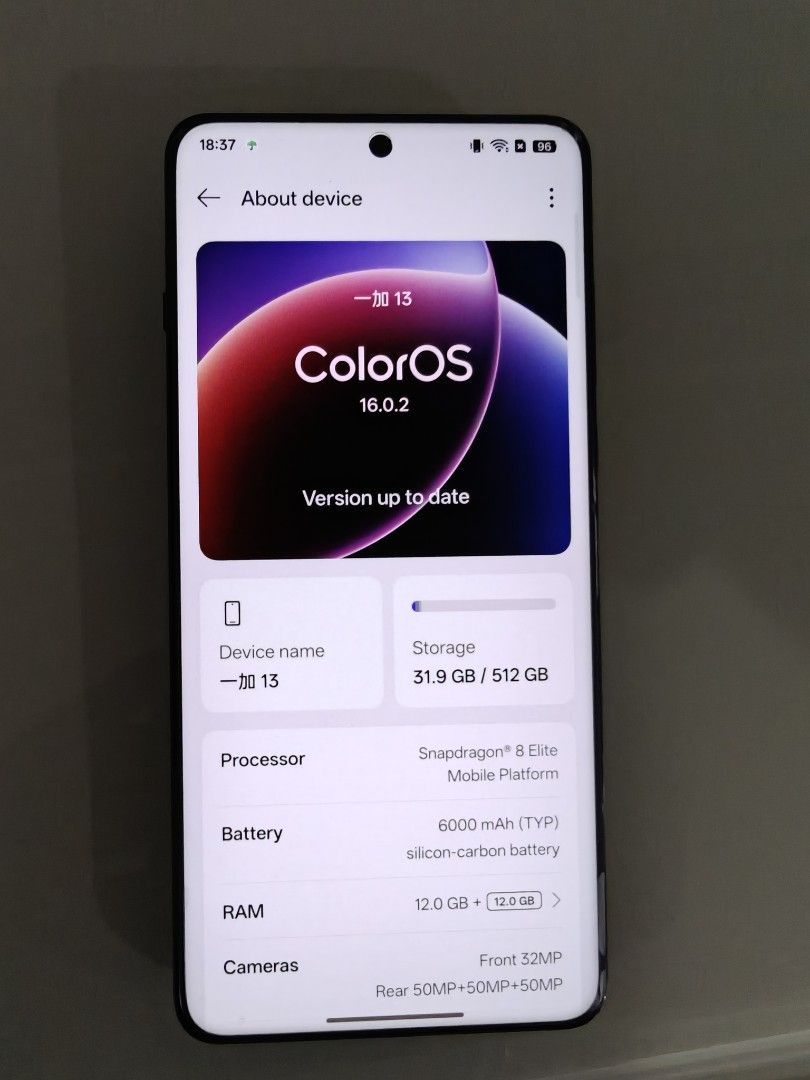 OnePlus 13 5G 512GB Black Eclipse, Mobile Phones & Gadgets, Mobile ...