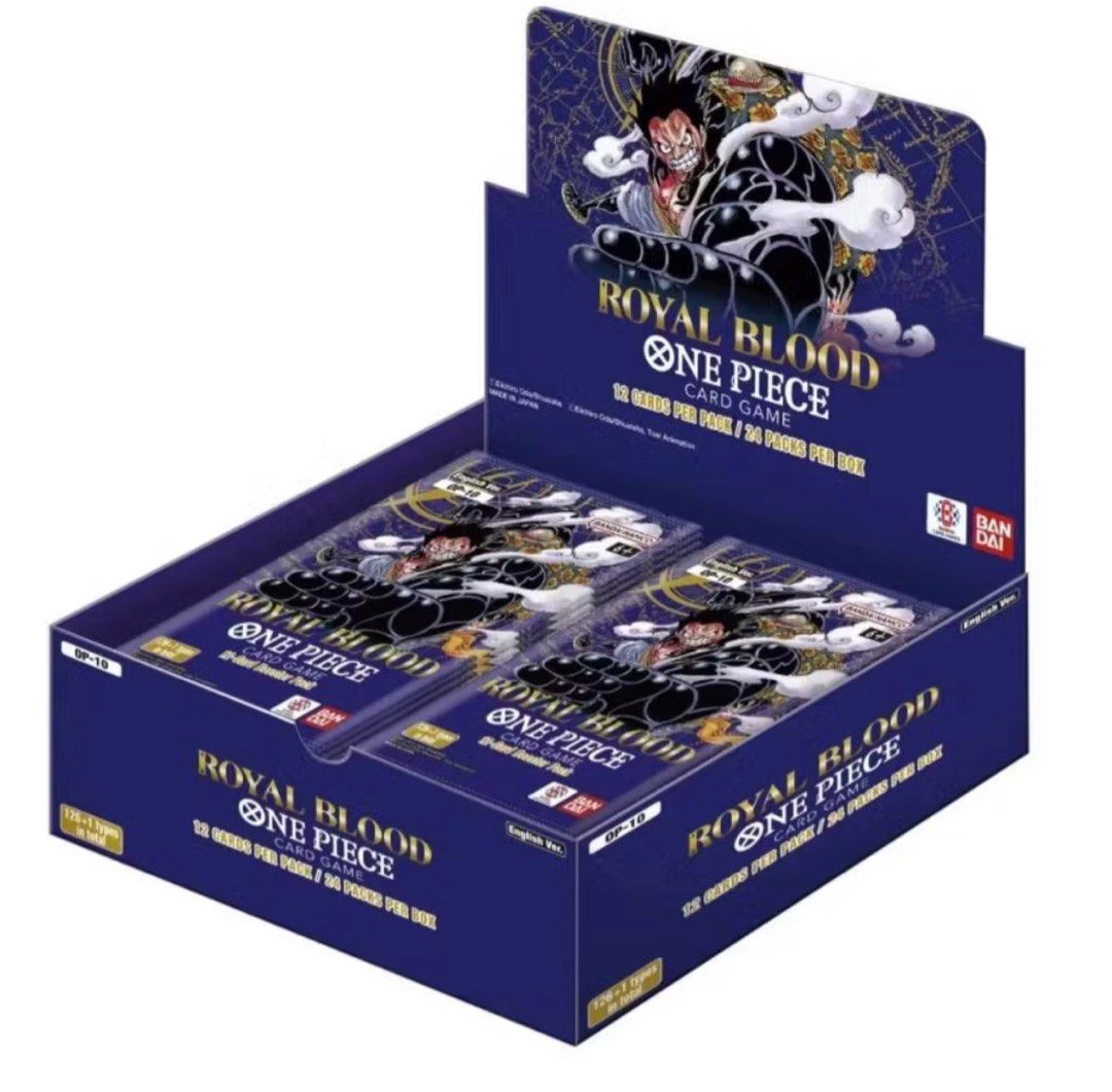 OP10 Royal Blood English booster box (For Asia) One piece TCG, Hobbies ...