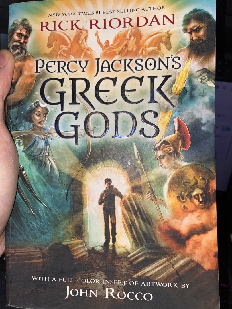 Percy Jackson's Greek Gods by Rick Riordan, Hobbies & Toys, Books ...