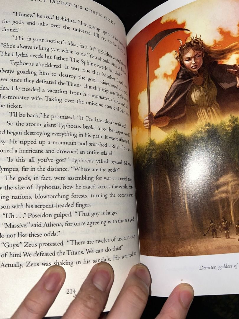 Percy Jackson's Greek Gods by Rick Riordan, Hobbies & Toys, Books ...