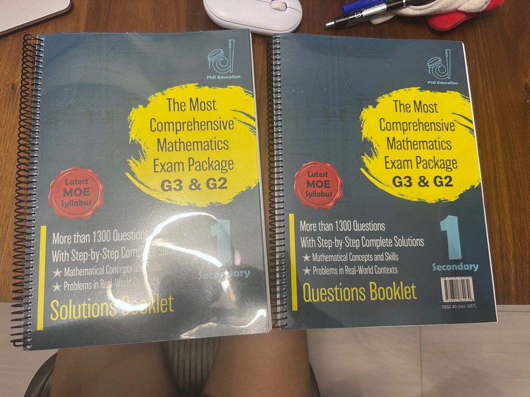 PhD Education G3 & G2 Mathematics Exam Package, Hobbies & Toys, Books ...