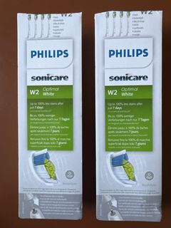 Philips Sonicare W2 Optimal White 牙刷頭 8支, 美容＆個人護理, 健康及美容 - 口腔護理 - Carousell