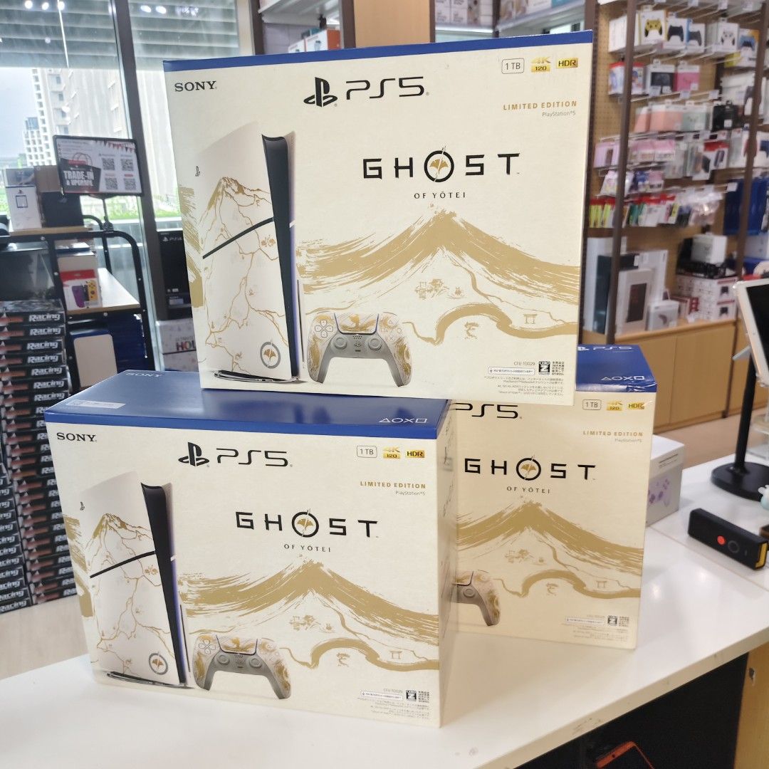 Playstation 5 Ghost of Yotei Limited Edition, Video Gaming, Video Game ...