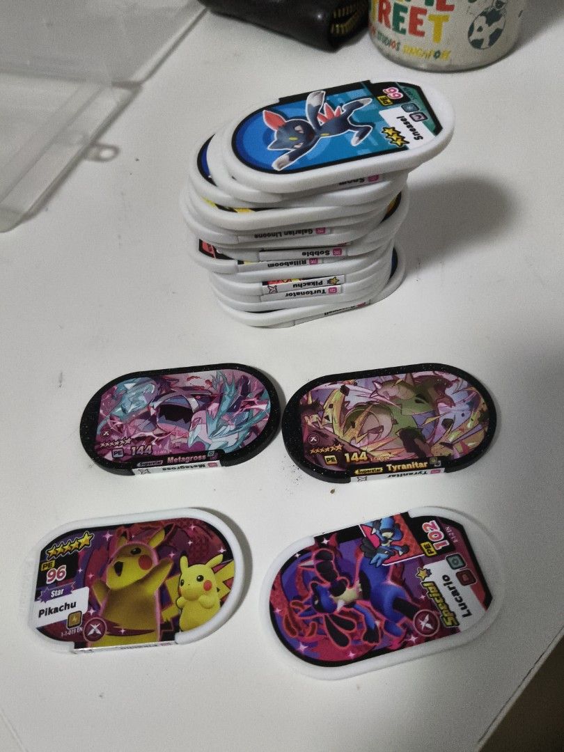 Pokemon Arcade Game Cards - Various Characters, Hobbies & Toys, Toys ...