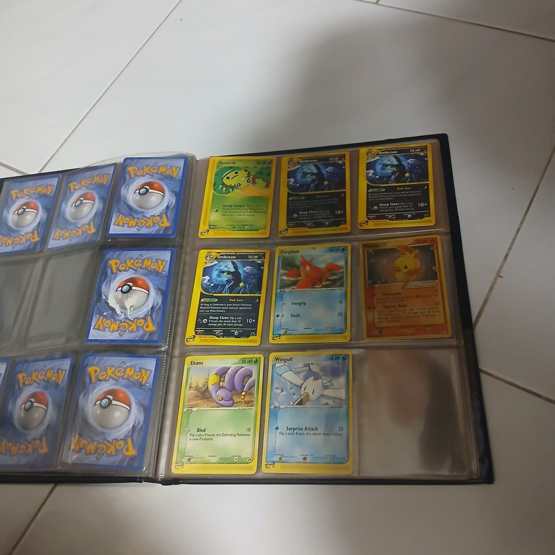 Pokemon Card Album with Cards old/vintage, Hobbies & Toys, Toys & Games ...