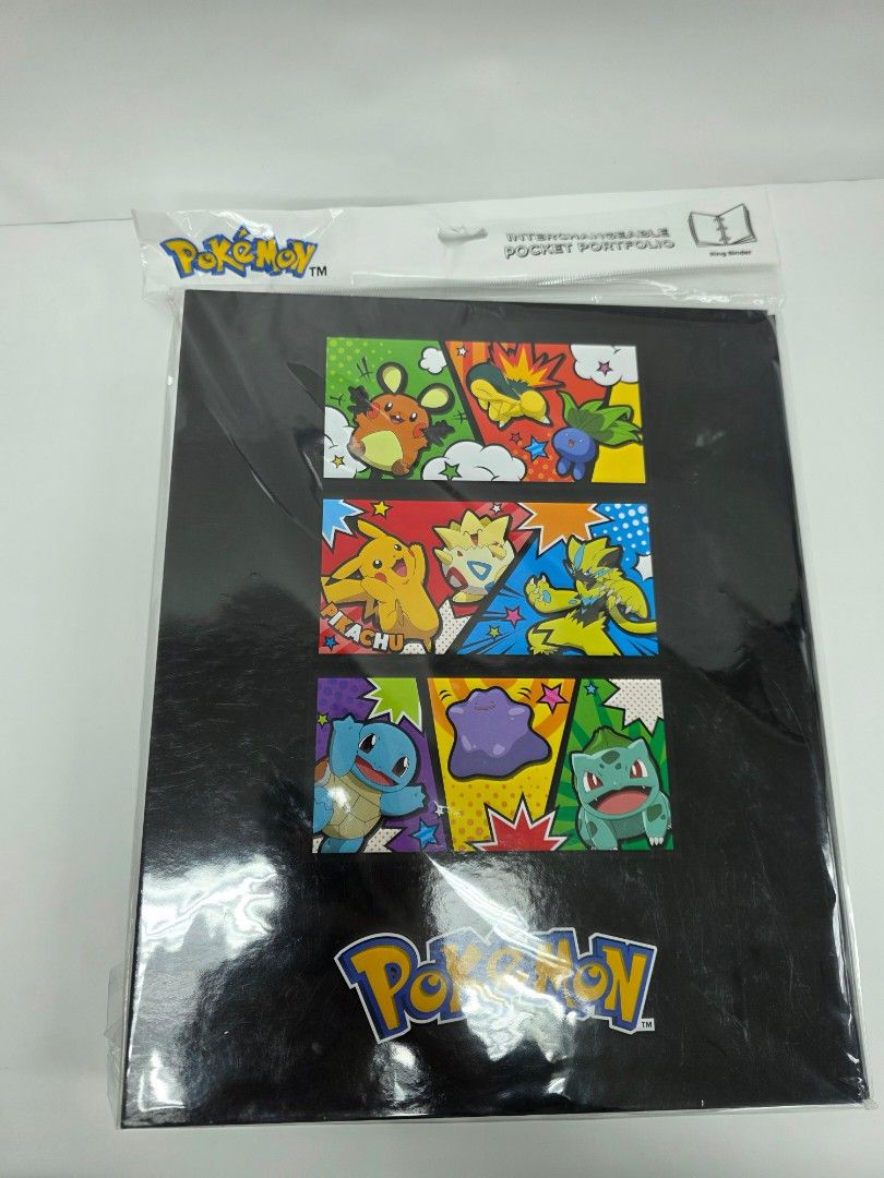 Pokemon Card portfolio - Various Designs, Hobbies & Toys, Toys & Games ...