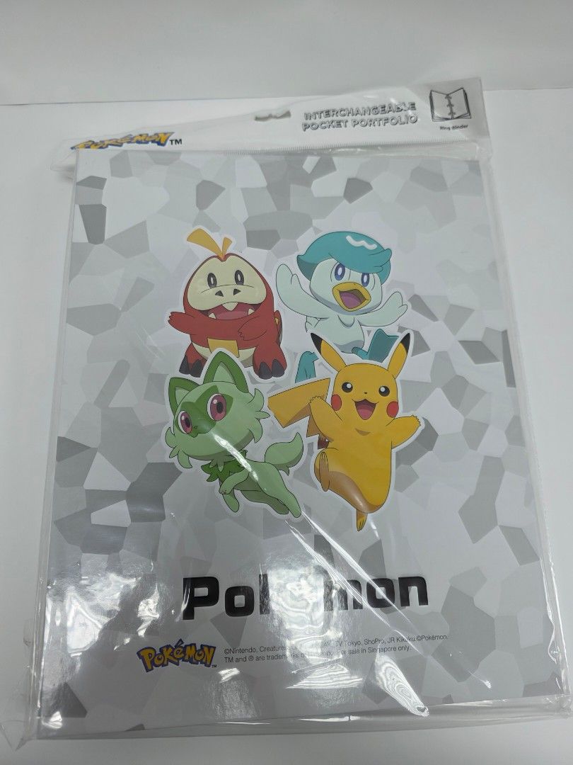 Pokemon Card portfolio - Various Designs, Hobbies & Toys, Toys & Games ...