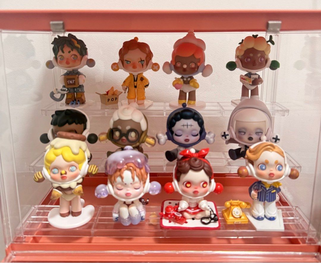 Pop Mart Blind Box Figures - Assorted Designs with 1 whole set Sound ...