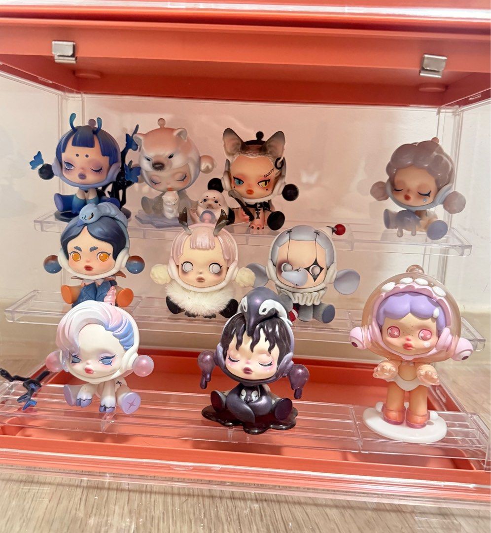 Pop Mart Blind Box Figures - Assorted Designs with 1 whole set Sound ...