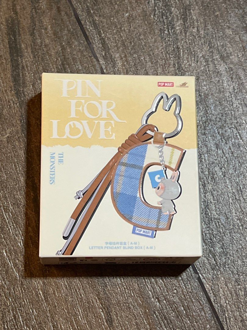 Pop Mart Pin For Love Letter Pendant Blind Box, Hobbies & Toys, Toys ...