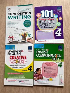 Primary 4 Grammar, Vocabulary & Comprehension Assessment Book, Hobbies ...