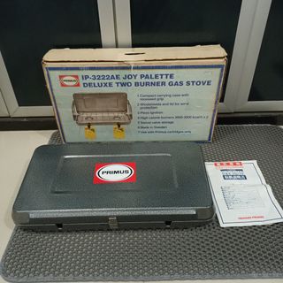 Primus double stove IP-3222 red pink limited same like coleman snowpeak ...