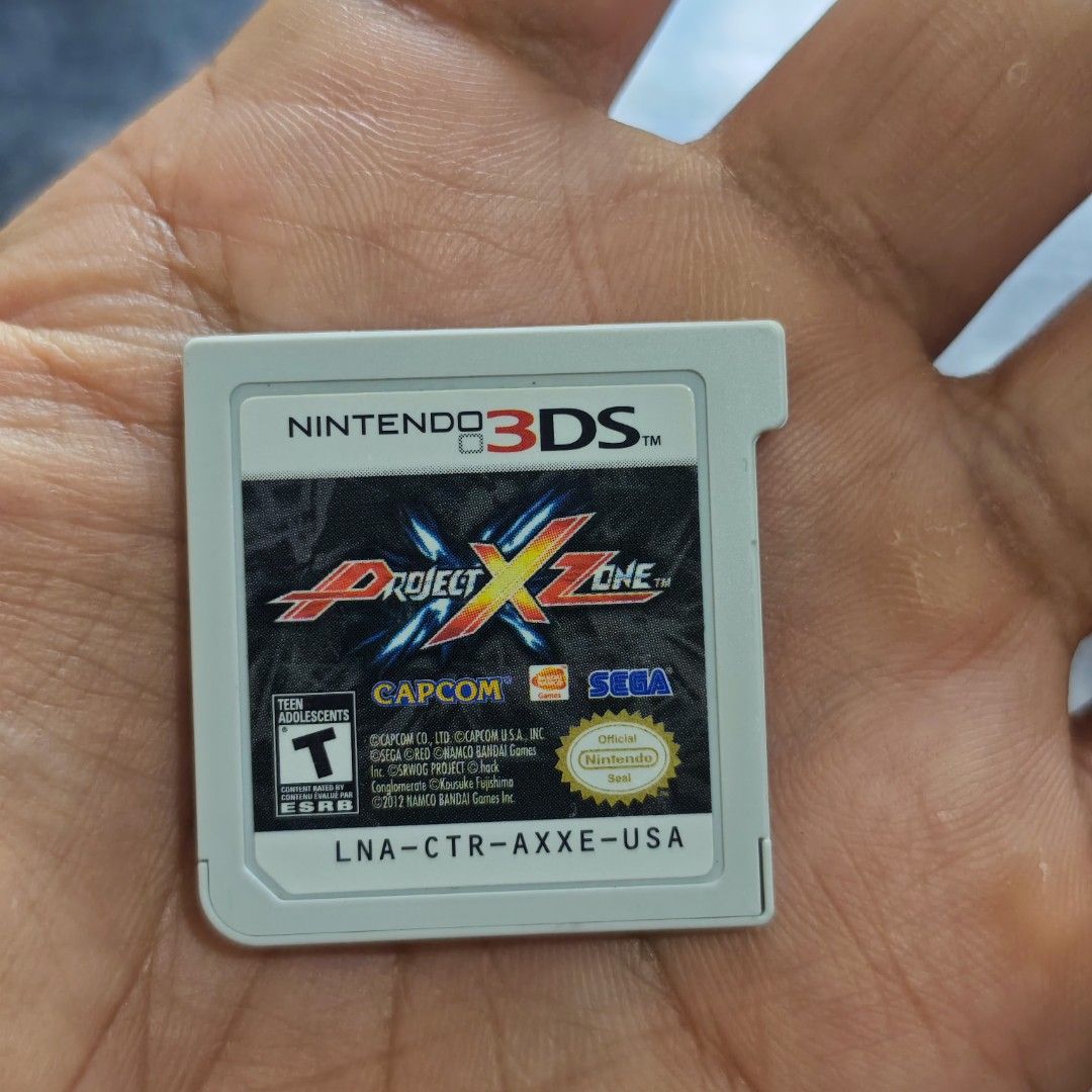 Project X Zone 3DS Game, Video Gaming, Video Games, Nintendo on Carousell