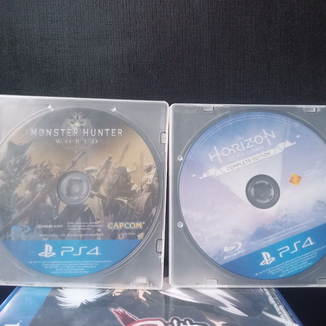 Ps4 monster hunter world and horizon zero dawn, Video Gaming, Video ...
