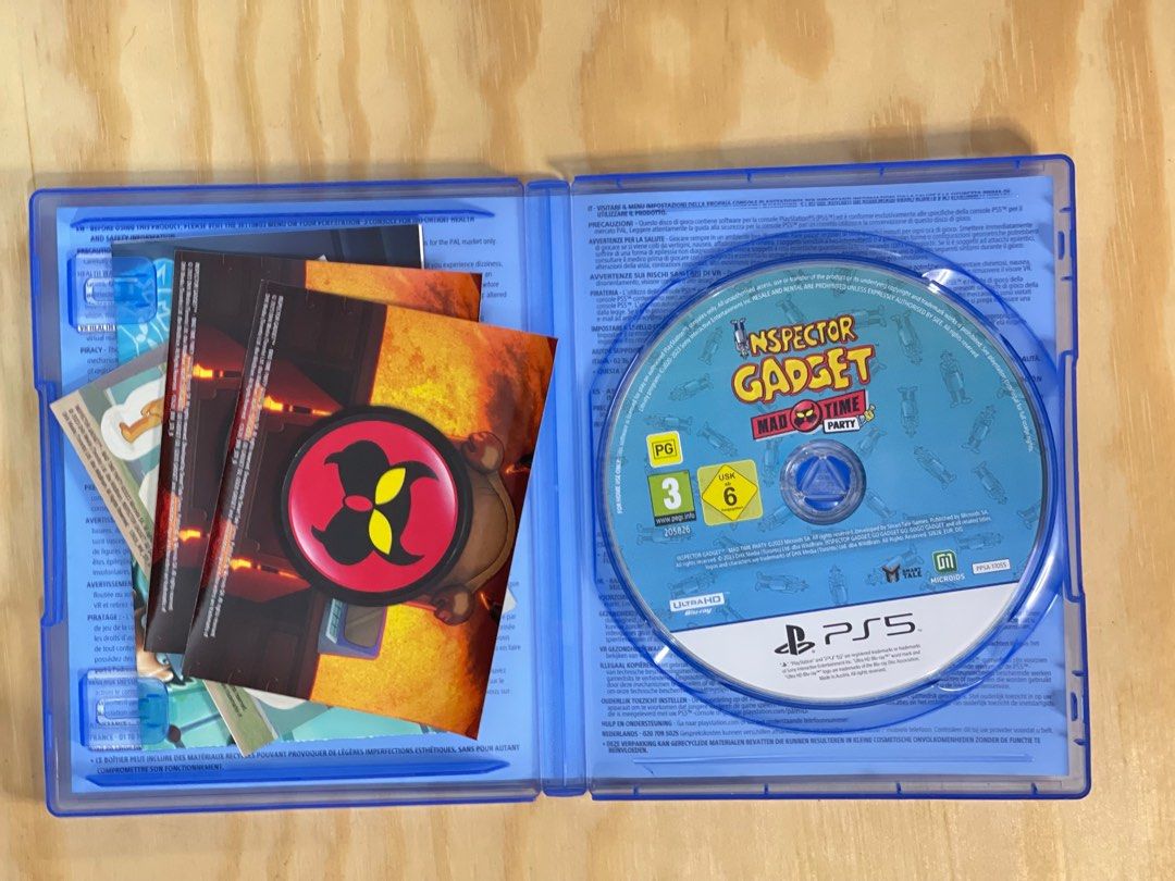 [PS5 Game] Inspector Gadget: Madtime Party, Video Gaming, Video Games ...