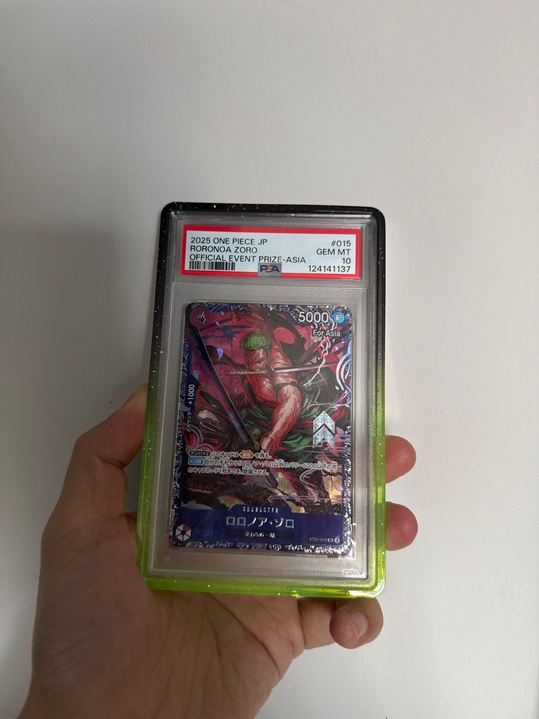 PSA 10 - One Piece Zoro Flagship Promo Jap, Hobbies & Toys, Toys ...