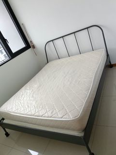 8/10 Hard Firm 10 inch Full Latex queen Bed Set, Furniture & Home ...