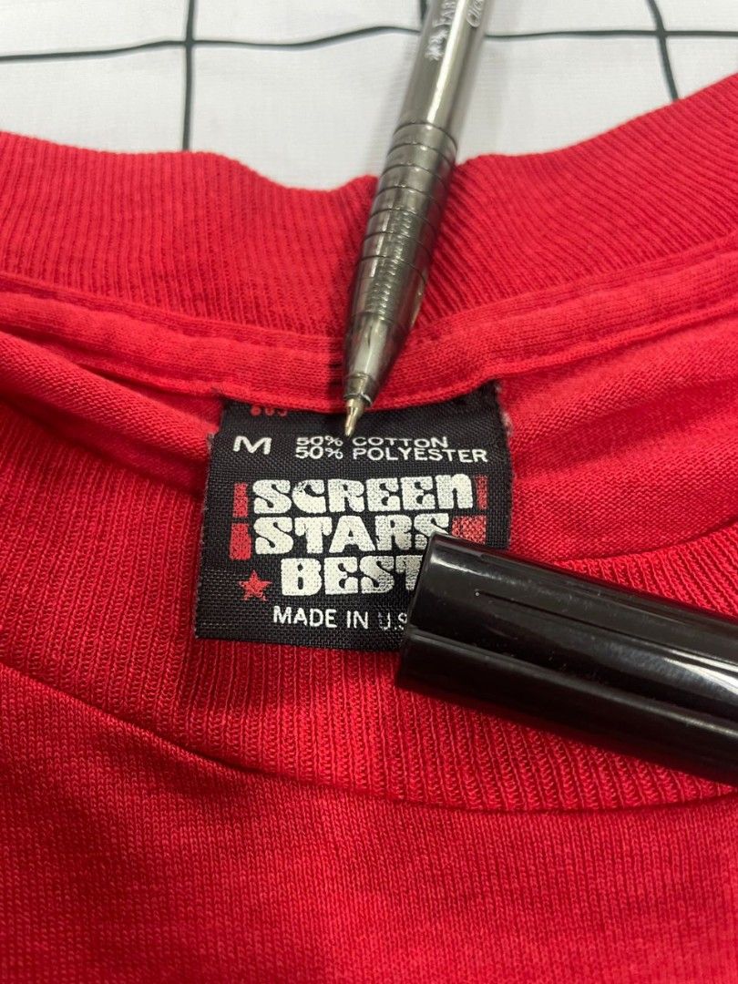 Rare vintage single stitch 1990 joe palumbo soccer skill camp screen ...