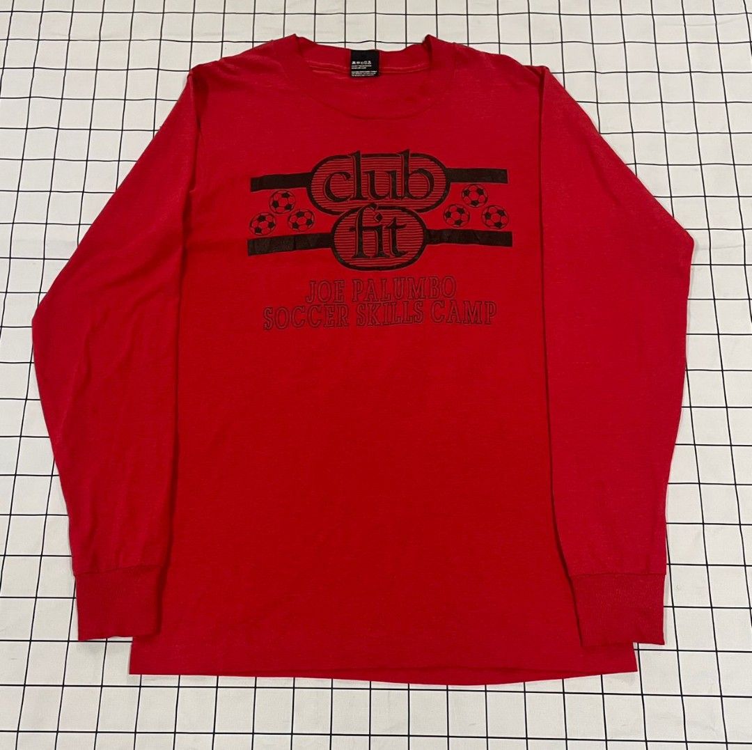 Rare vintage single stitch 1990 joe palumbo soccer skill camp screen ...