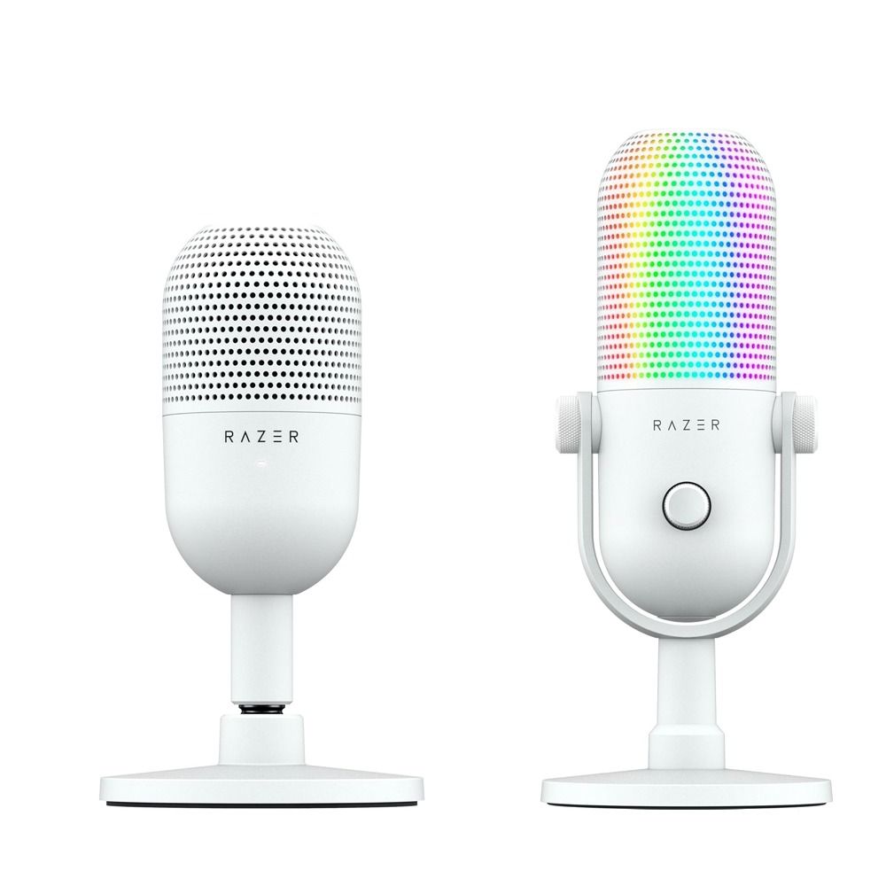 Razer Seiren V3 MINI / Chroma - RGB USB Microphone with Tap-to-Mute ...