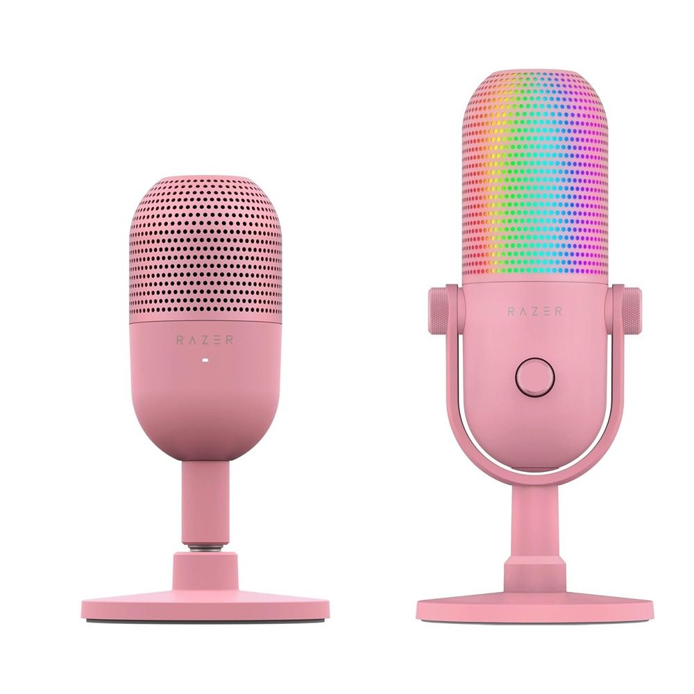 Razer Seiren V3 MINI / Chroma - RGB USB Microphone with Tap-to-Mute ...